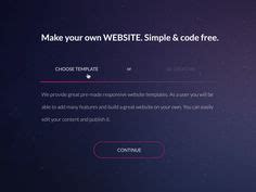 Tabs Animation Making Your Own Website Simple Code Ui Elements Website Template Ui Design