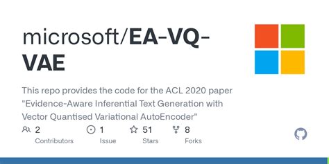 Github Microsoftea Vq Vae This Repo Provides The Code For The Acl 2020 Paper Evidence Aware