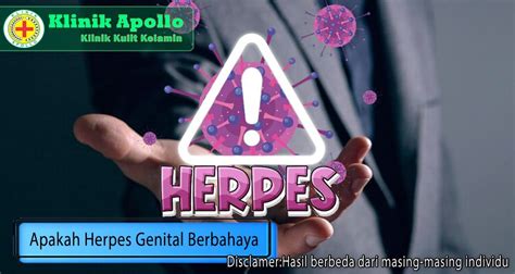 Apakah Herpes Genital Berbahaya Simak Pengobatannya Di Sini Klinik