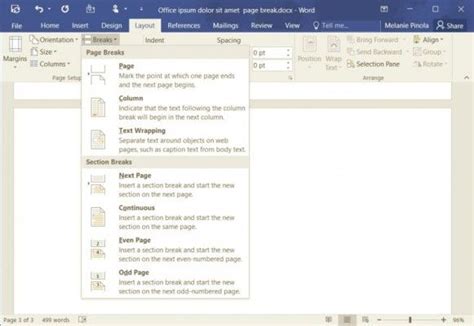 How To Add Or Remove Page Breaks In Word Laptop Mag