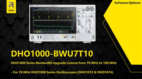 DHO1000 HIGH RESOLUTION DIGITAL OSCILLOSCOPES | RIGOL