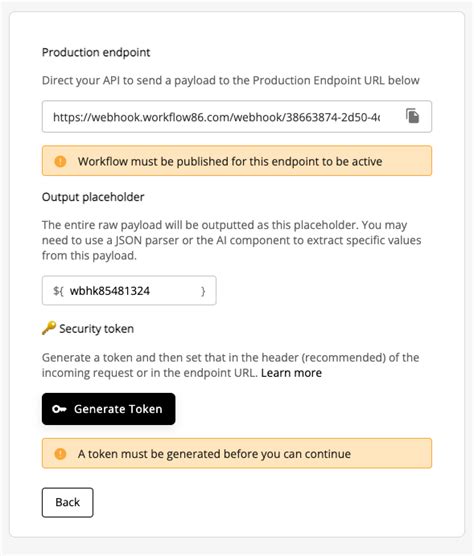 Webhook Workflow86 Documentation