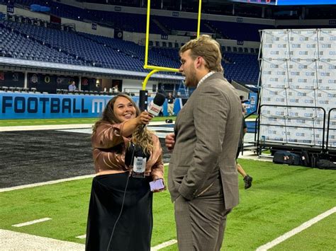 Espn Madison On Linkedin Madison Hayes And Alex Strouf Covering 𝗕𝟭𝗚 𝗧𝗲𝗻 𝗠𝗲𝗱𝗶𝗮 𝗗𝗮𝘆𝘀…