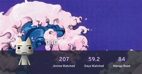 D4cs Profile · Anilist