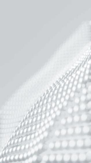 Abstract White Dot Particle Wave Animation Background 3d Rendering