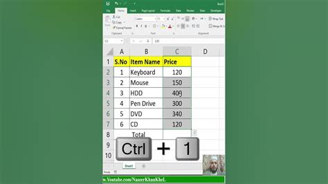 How To Add Currency Symbol Rs In Excel Youtube