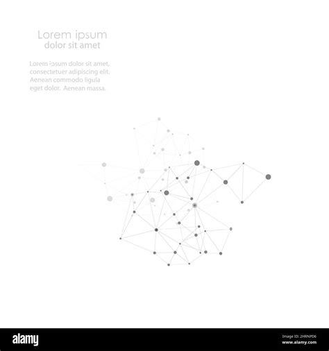 Vector Network And Connection Background For Your Presentation Stock Vector Image And Art Alamy