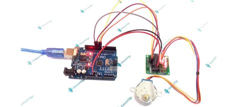 Обзор шагового двигателя 28byj 48 с драйвером Uln2003 28byj 48 подключение к ардуино Avto