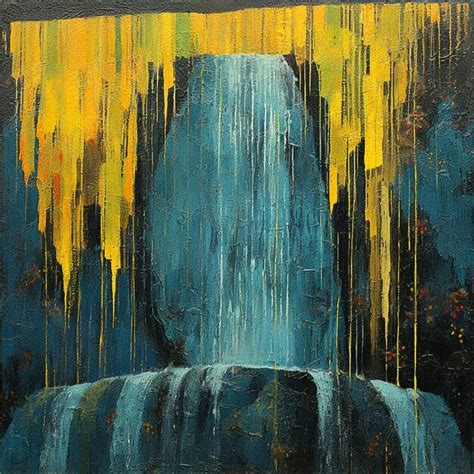 Premium Photo Design Of Waterfall