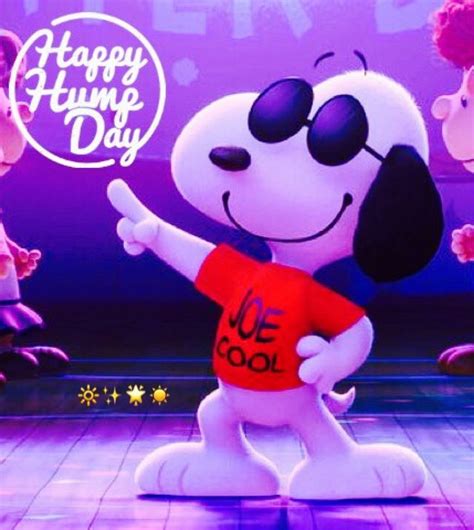 Happy Hump Day Joe Cool Snoopy 3d Happy Wednesday Quotes Wednesday Humor Good Morning