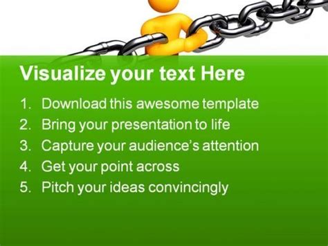 Chain Link Communication PowerPoint Templates And PowerPoint Backgrounds 0911