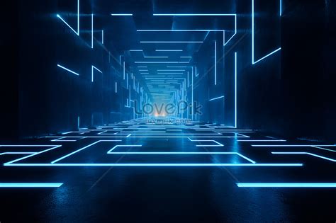 미래의 의미의 디지털 미로