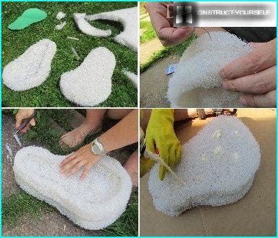 How To Make Handmade Floating Flower Bed Flower In Water