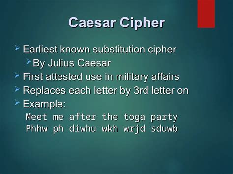 1 Classical Encryption Techniquesppt