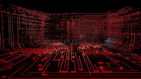 Computer Coding An Image Capturing A Computer Screen Ai Generated Stock Illustration