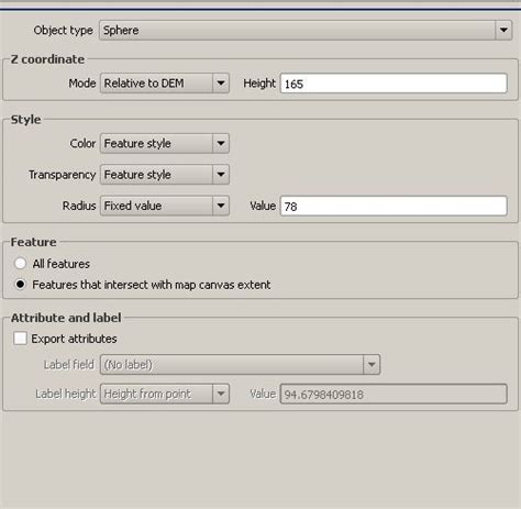 Qgis Plugin Qgis Threejs D Object Size Scale Incorrect Geographic Information Systems