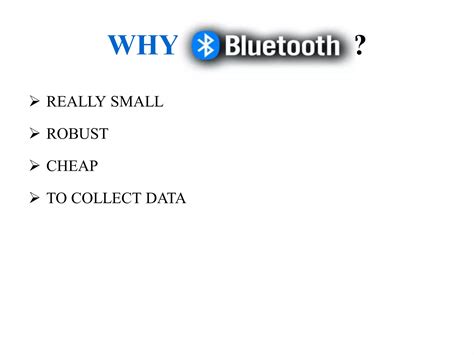 Bluetooth Based Smart Sensor Networks PPT