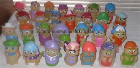 1980s Glo Worm And Glo Friends Toys And Collectibles Finger Puppets