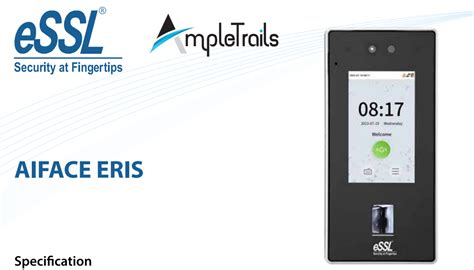 Essl Aiface Eris Face Recognition Attendance System Biometric Attendance