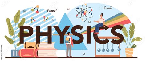 Physics Babe Subject Typographic Header Babes Explore Electricity Stock Vector Adobe Stock