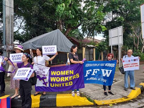 Women Workers Push For Senate Concurrence On Ratified Treaty Against