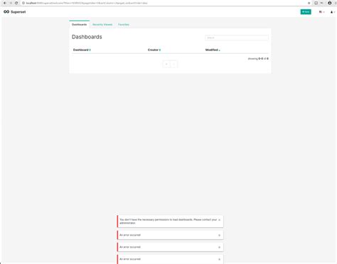 Permission Issue With Admin User · Issue 9747 · Apachesuperset · Github