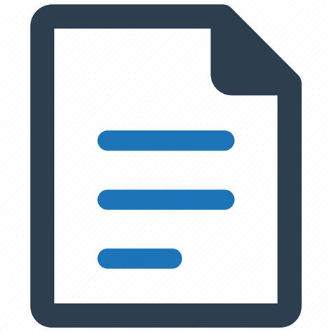 Document File Page Text Icon Download On Iconfinder