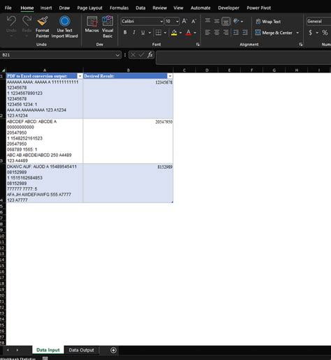 Identifying Instances Of 8 Digit Numeric Strings Within Each Cells