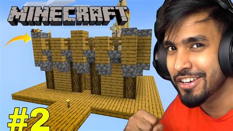 Build House In Minecraft One Block Series Part 2 Blackcluegaming 4x4gaming Youtube