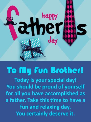 Happy Fathers Day Brother
