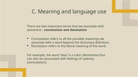 What Is Semantics Definition And Characteristics Pptx