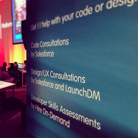 Salesforce And Launchdm Dreamforce 2013 Design Consultations In The Devzone