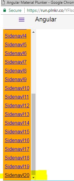 Md Sidenav Content Is Not Accessible When Browsers Size Is Reduced