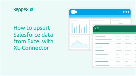 How To Upsert Salesforce Data From Excel With Xl Connector Youtube