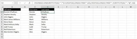 How To Separate Names In Excel › Fix All Excel Errors