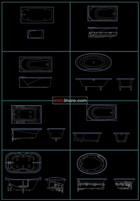 26 Jacuzzi Autocad Drawings Free Download