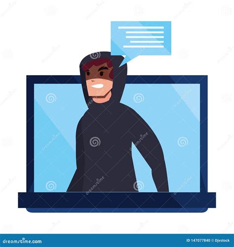 Cybersecurity Data Protection Stock Illustration Illustration Of Virus Laptop 147077840