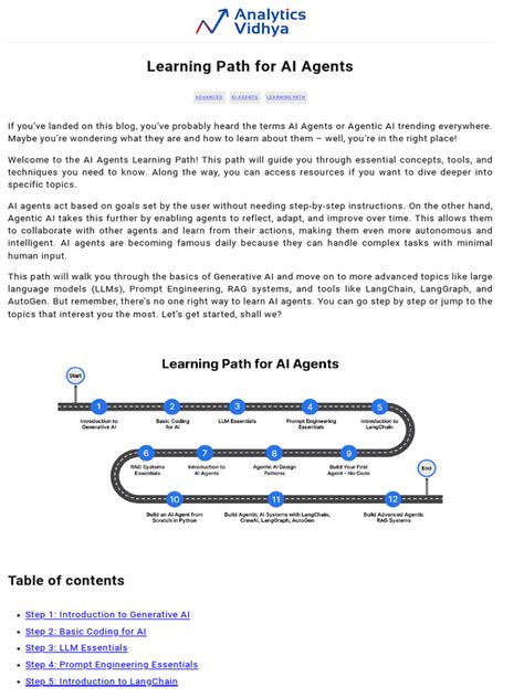 How To Become An Agentic Ai Expert In 2025 Pdf Artificial Intelligence Intelligence Ai