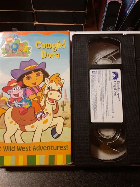 Dora Lexploratrice Cowgirl Dora Vhs 2003 Nick Jr 2 Wid West Ep