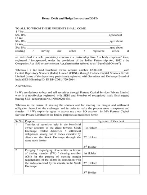 Fillable Online Final Form Revised With DDPI Updation HDFC Securities Fax Email Print PdfFiller