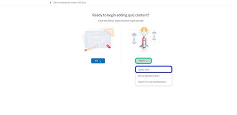 Dtu Learn Support Creating A Quiz Csv