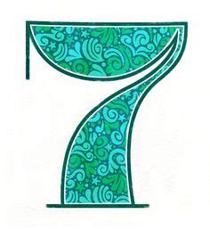 2011 07 7 Typography Art Stylish Letters Typographic Design Illuminated Letters Color Set