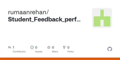 Github Rumaanrehanstudentfeedbackperformaanalysis