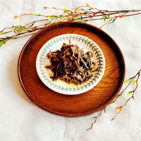 [밥 반찬] 백종원의 고사리 나물 무침 만들기