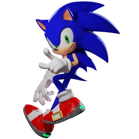 Remade Sonic Poses Part 2 Made In Blender R Sonicthehedgehog