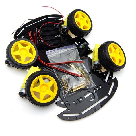 Шасси робота Arduino 4wd комплект Id 1236960345 цена 410 ₴ купить на Prom Ua