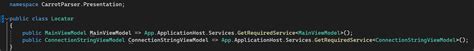 Wpf Mvvm Cant Find Locator For Datacontext Rdotnet