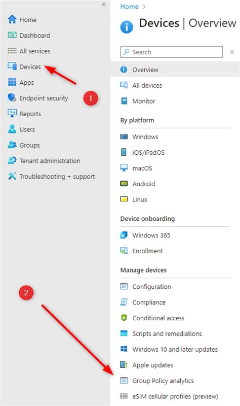 Migrate Group Policy To Microsoft Intune System Center Dudes