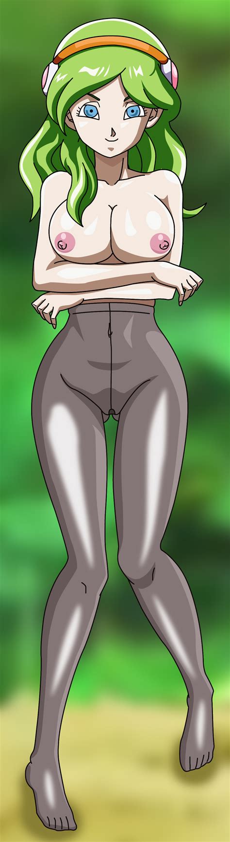 Rule 34 Brianne De Chateau Dragon Ball Dragon Ball Super Green Hair