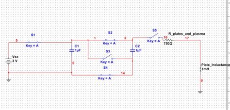 PSPICE Circuit For Simulation Purposes Charging Configuration Download Scientific Diagram